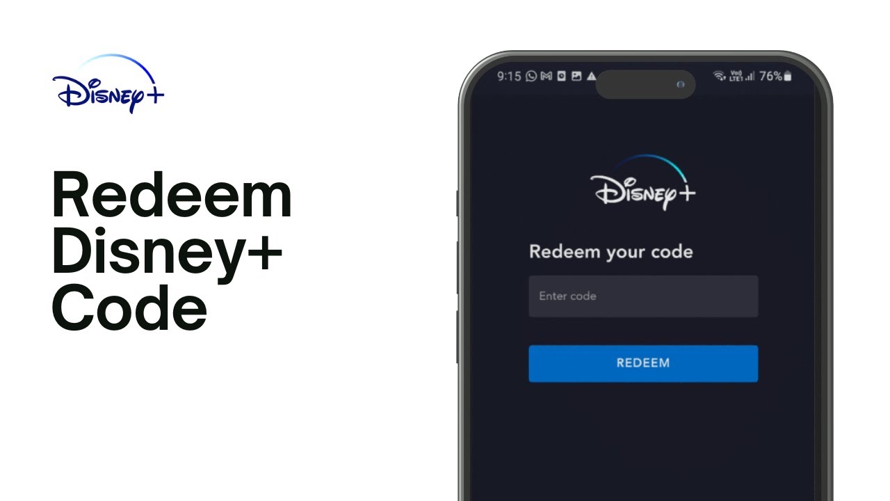 How To Redeem Disney Plus Code 2024 Quick Easy Youtube