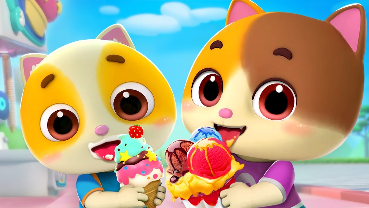 Ice Cream Song Kids Songs Nursery Rhymes Meowmi Family Show Youtube