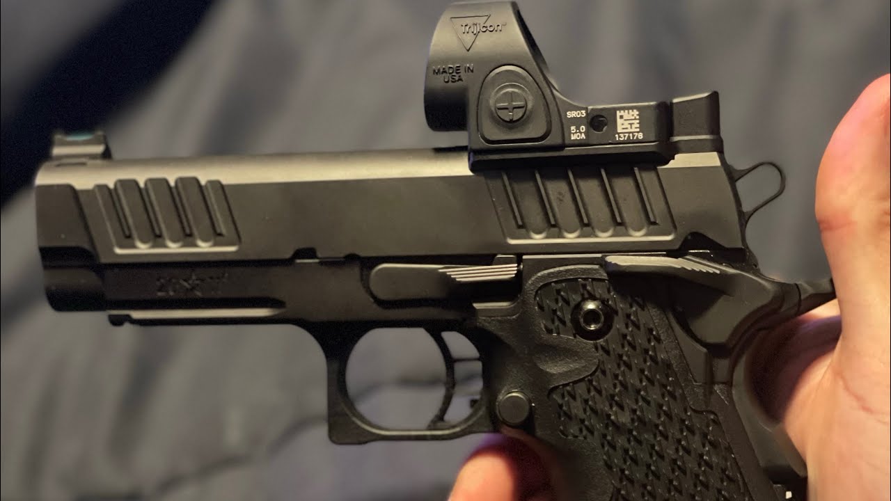 Trijicon Sro Installation To My Staccato C2 Youtube