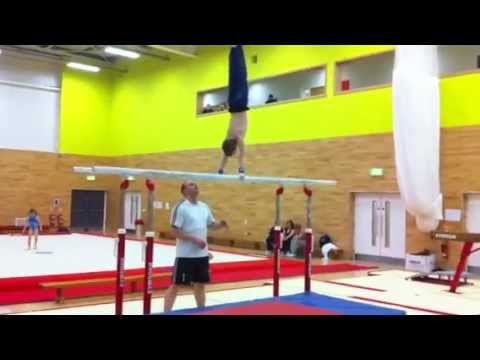 My Double Back Off P Bars Youtube