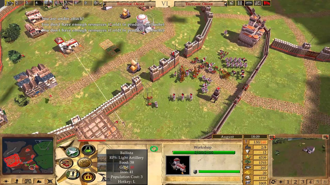 Empire Earth 2 15 German Campaign Defending The Order Youtube