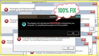Dll Files Fixer Missing Dll Files Windows 10 How To Fix Missing Dll ...