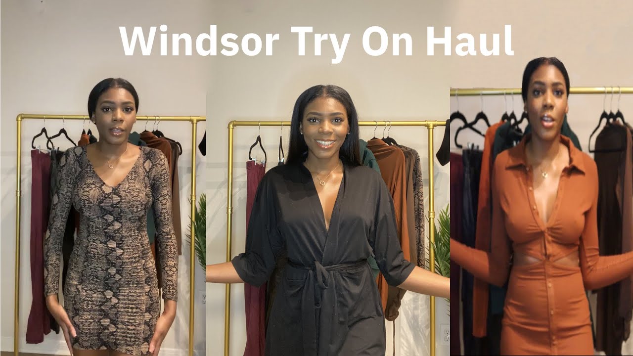 Fall Winter Windsor Clothing Haul 2021 Very Affordable Youtube