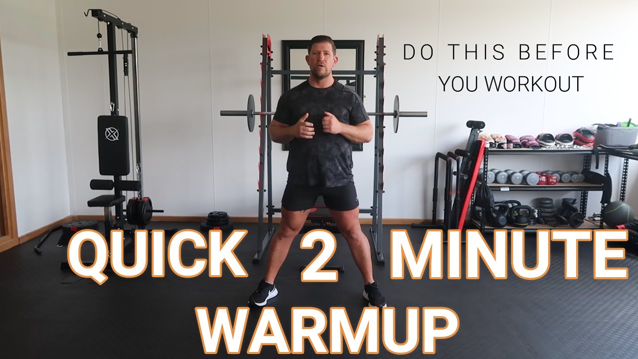 2 Minute Warmup Before Exercise Youtube
