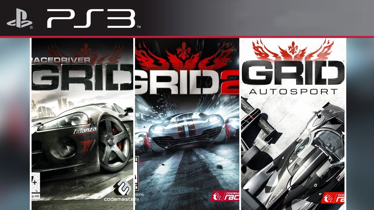 Grid Games For Ps3 Youtube