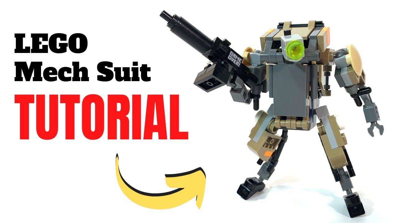 Lego Mech Suit Tutorial Hobby Youtube