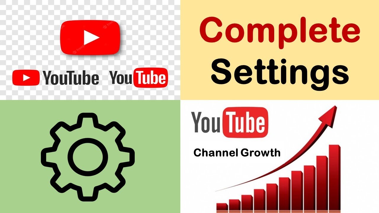 Youtube Channel Complete Settings For Channel Growth Technical