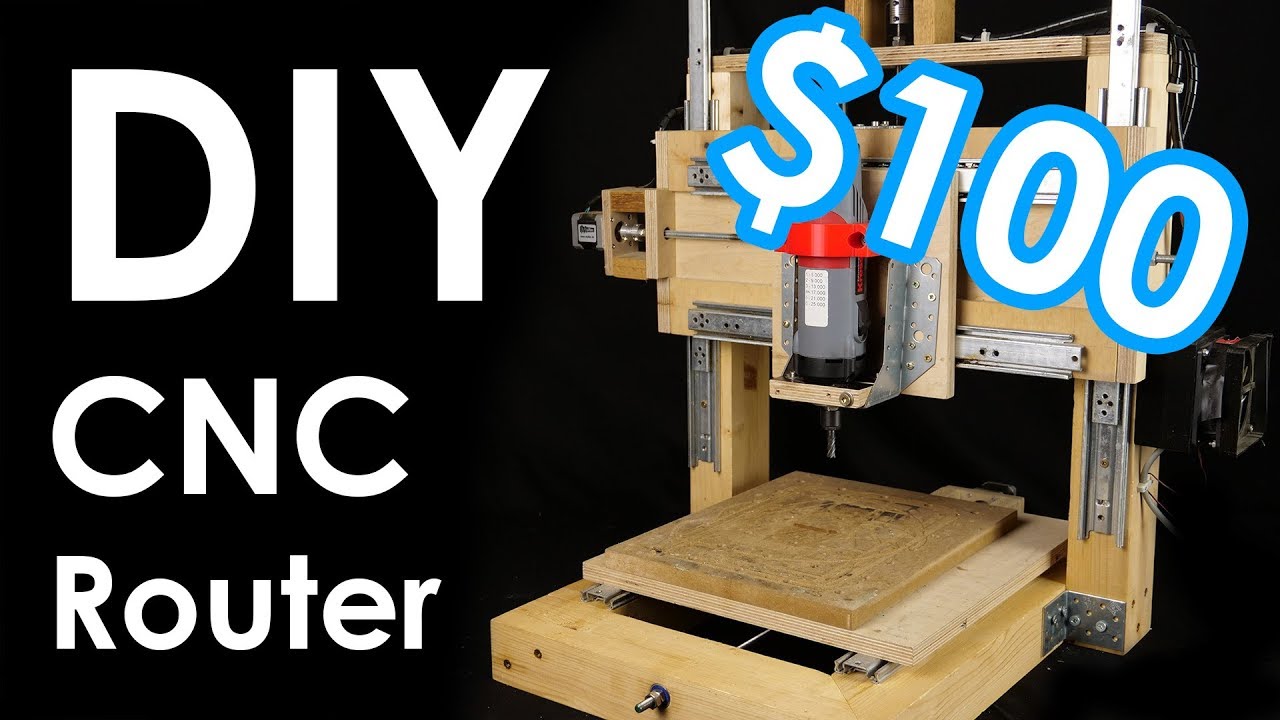 How I Built Myself A Cnc Router From Wood Youtube