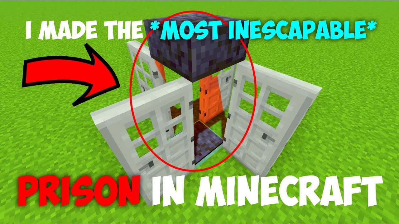 I Made The Most Inescapable Prison In Minecraft Not Clickbait Youtube