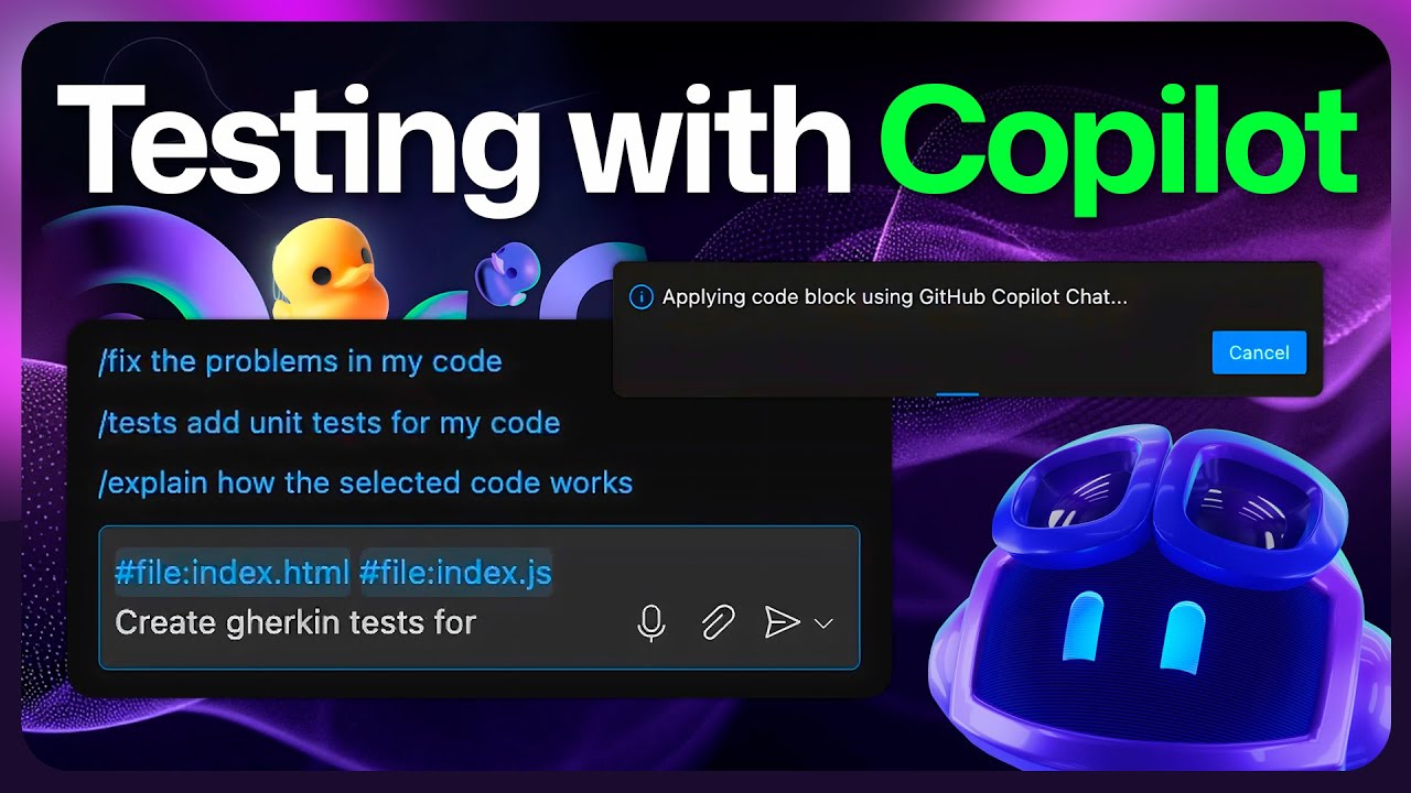 Testing With Github Copilot Youtube