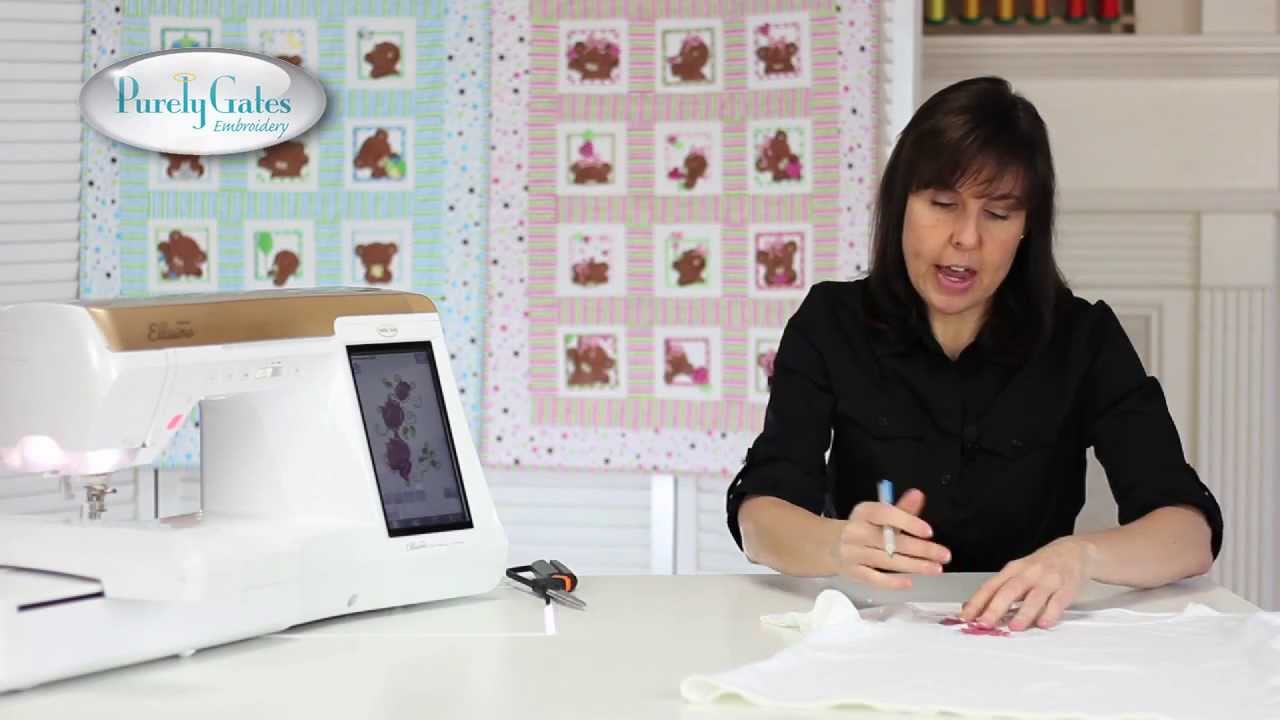 Embroidery Design Placement Youtube