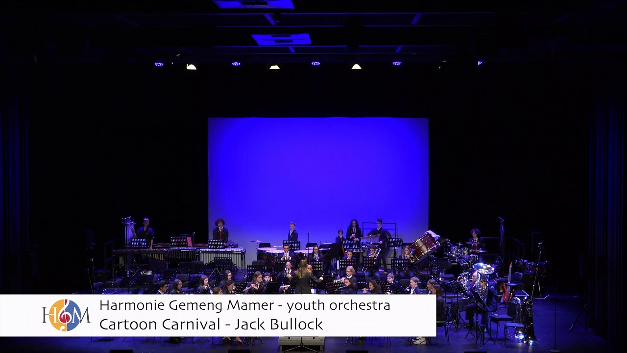Cartoon Carnival Jack Bullock Jugendmusek Harmonie Gemeng Mamer
