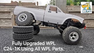 Fully Upgraded Wpl C24 1k Using All Wpl Upgrade Parts Wpl C24 Small ...