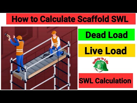 How To Calculate Safe Work Load Of A Scaffold Dead Load Live Load