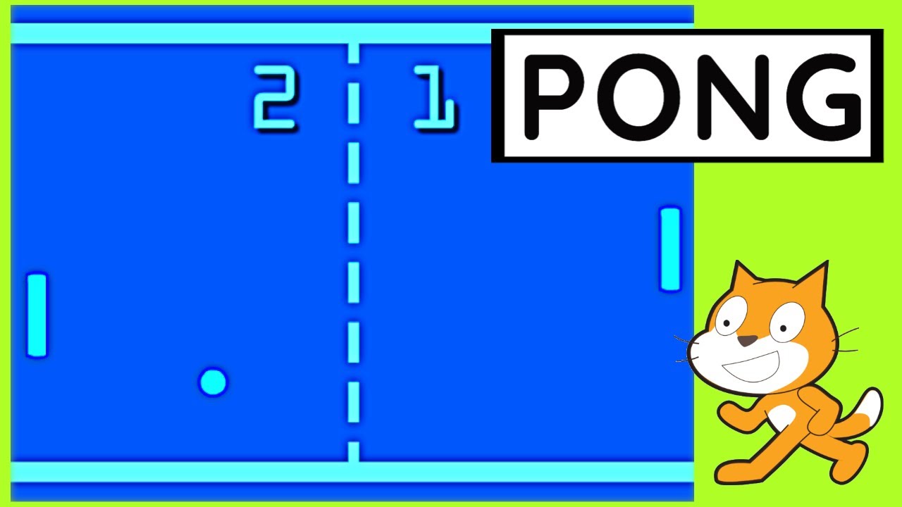 How To Make 2 Player Pong On Scratch Youtube