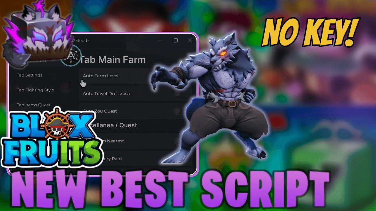 Updated Delta Blox Fruits Script No Key Auto Farm Fruit Sniper Sea