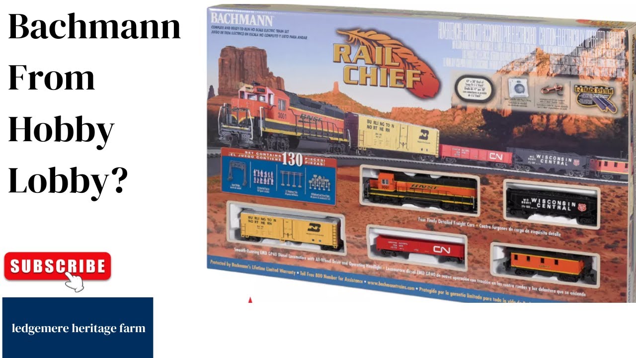 Unboxing The Ultimate Ho Scale Train Set Bachmann Rail Chief Youtube