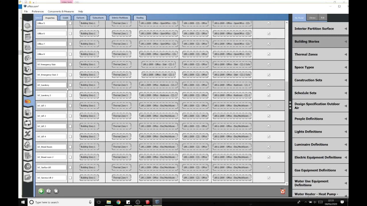 Openstudio Spaces Basic Run Youtube