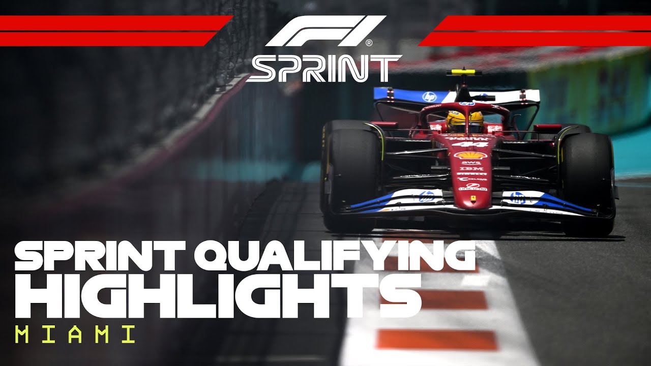 Sprint Qualifying Highlights 2025 Miami Grand Prix Youtube