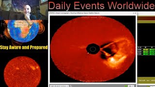 Massive Solar Flare Earthquakes Uptick Global Moisture Increasing Daily ...