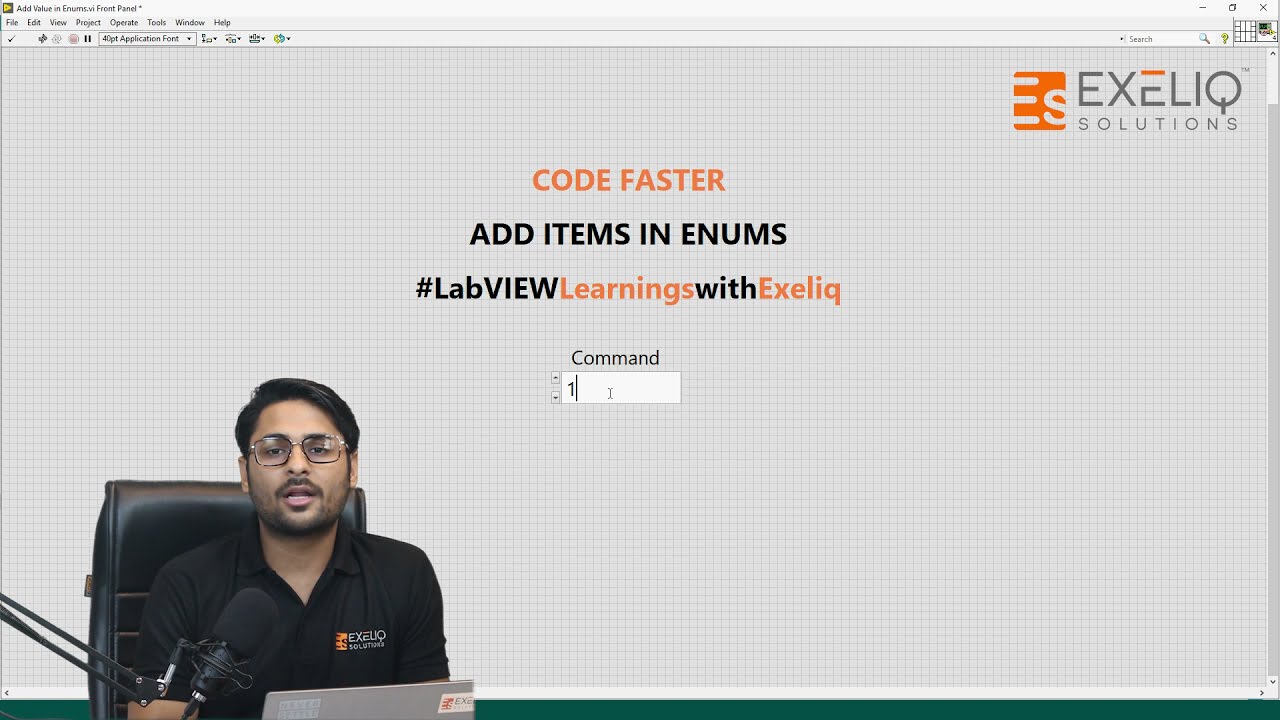 Learn How To Quickly Add Items In Enum In Labview Labview Tips And