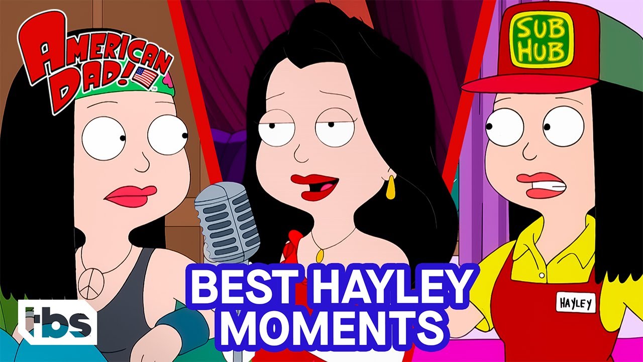 The Best Hayley Smith Moments Mashup American Dad Tbs Youtube