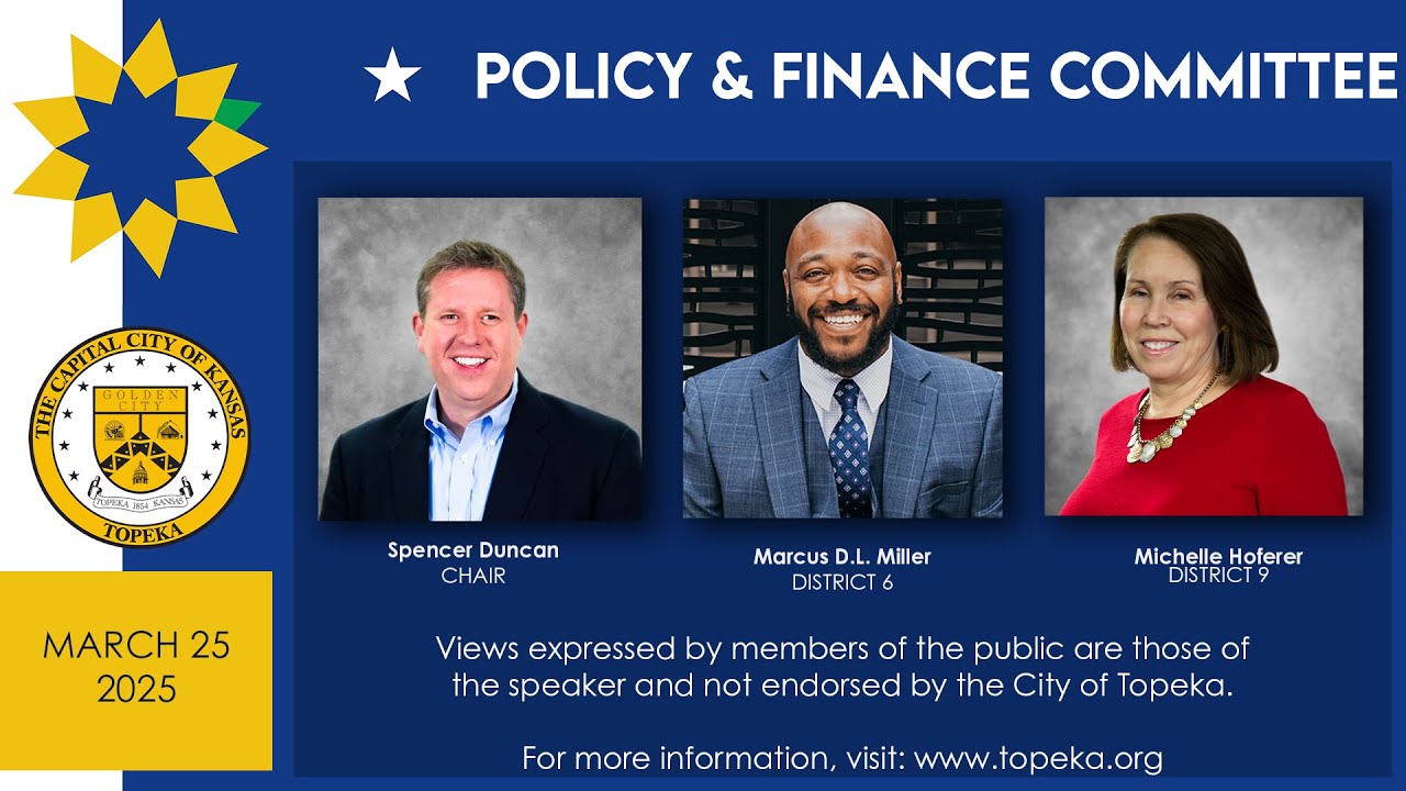 Policy Finance Committee Meeting March 25 2025 Youtube