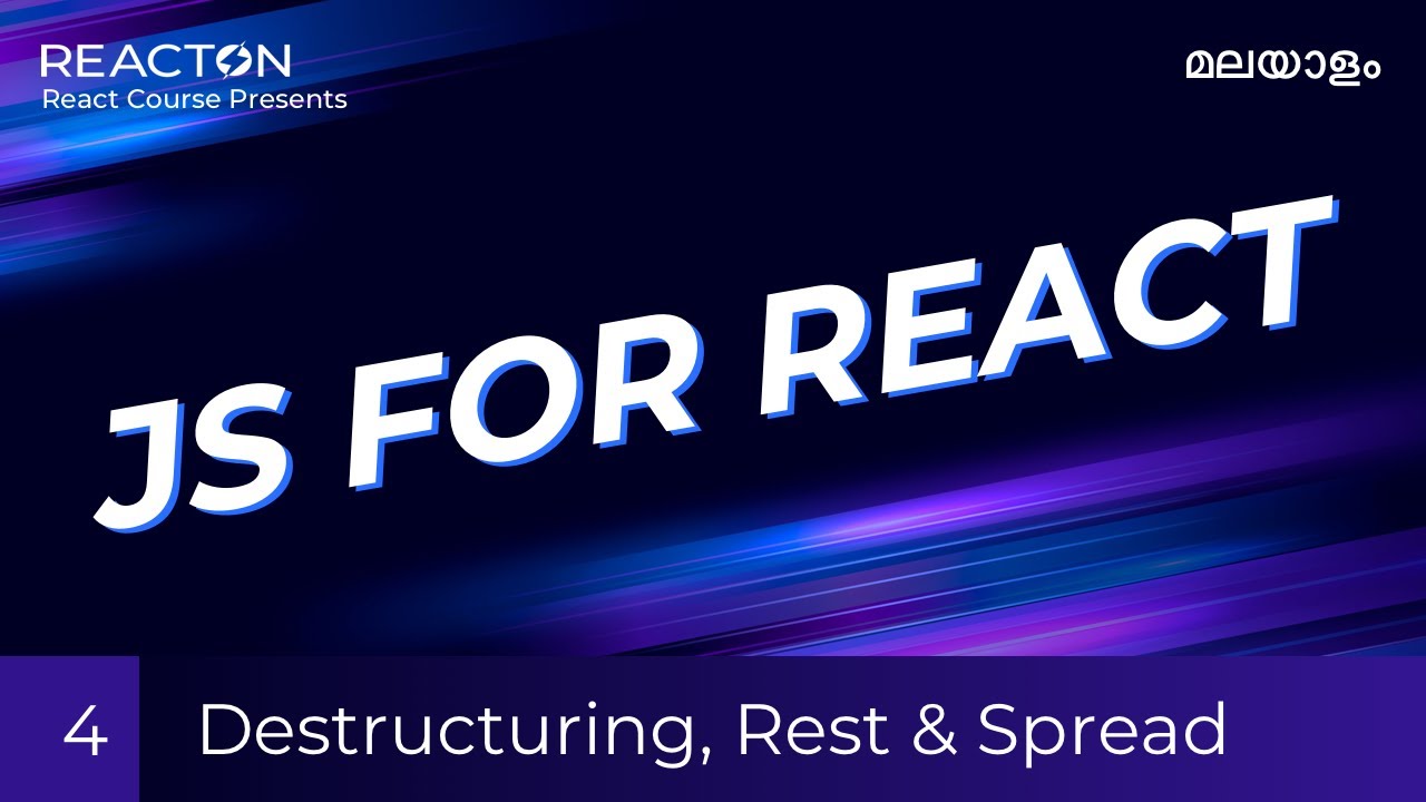 Js Destructuring Spread Rest Syntax Youtube