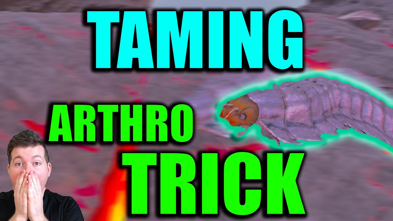 Arthro Easy Taming Method How To Not Be A Noob Trick Ark Survival