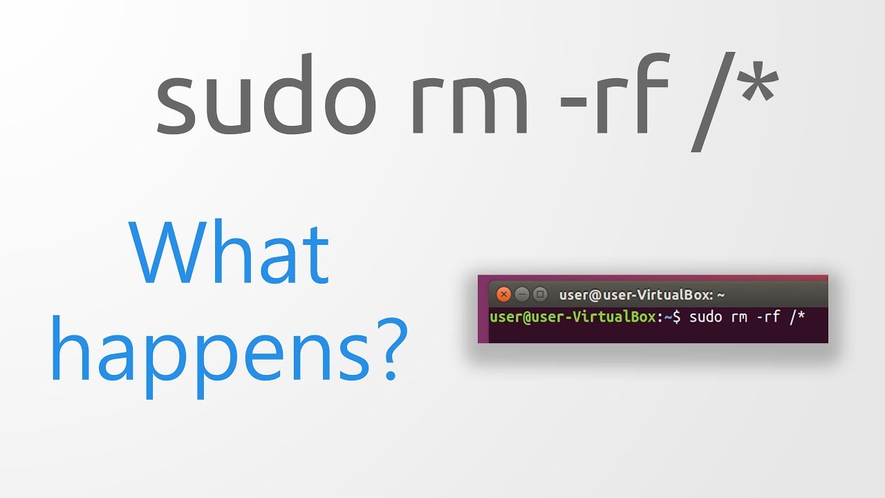 Sudo Rm Rf What Happens 50 Sub Special Youtube
