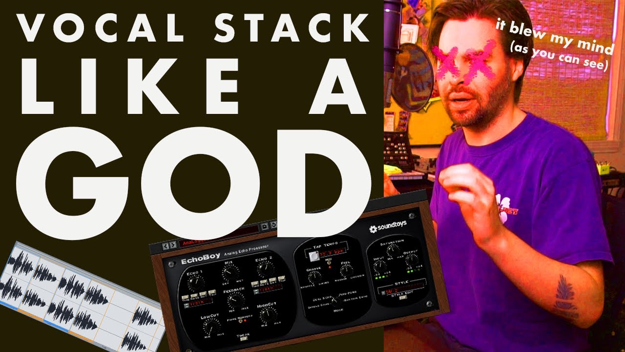 A Simple Trick For Great Vocal Stacking Vocal Stack Delay Youtube