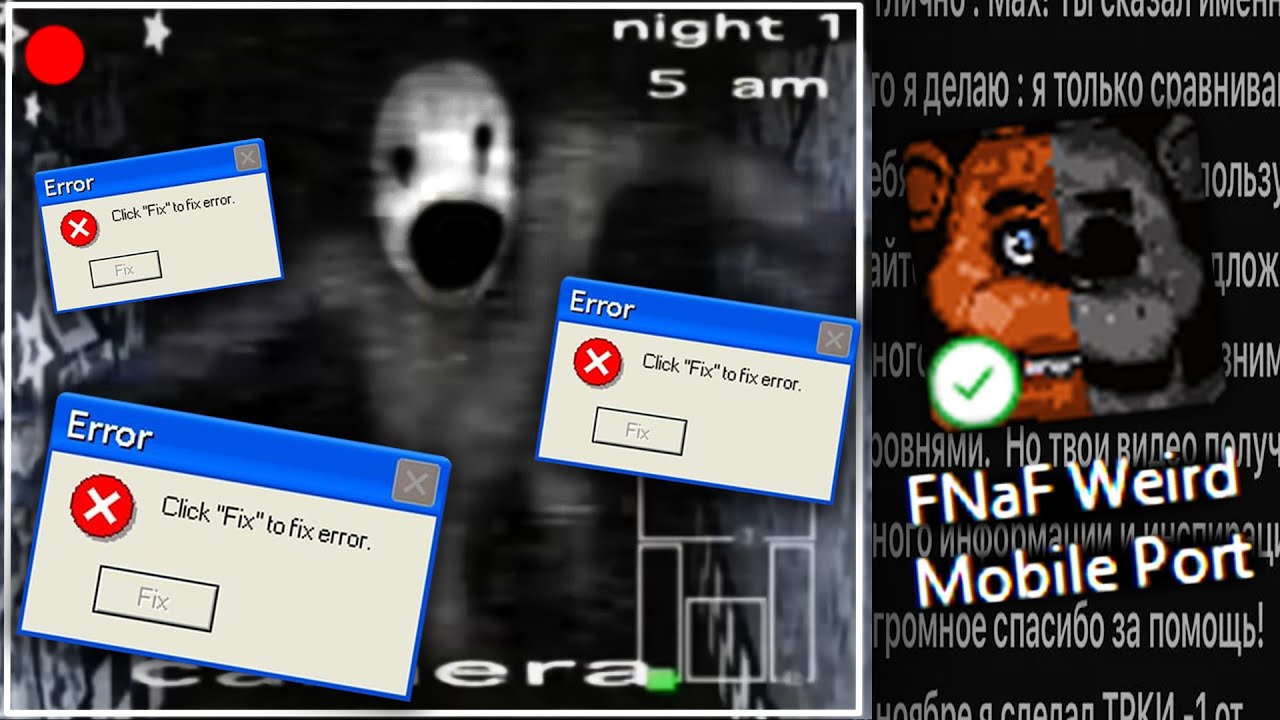 I Finally Played The Weird Fnaf Mobile Port Youtube