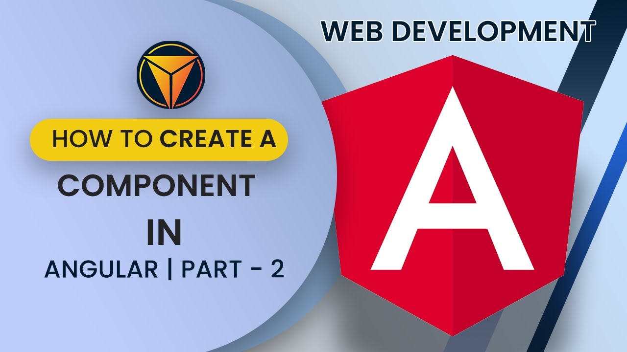 How To Create A Component In Angular Tech Amr Youtube
