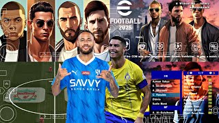 Efootball Pes 2025 Ppsspp New Transfer Update Real Faces New Teams Kits ...