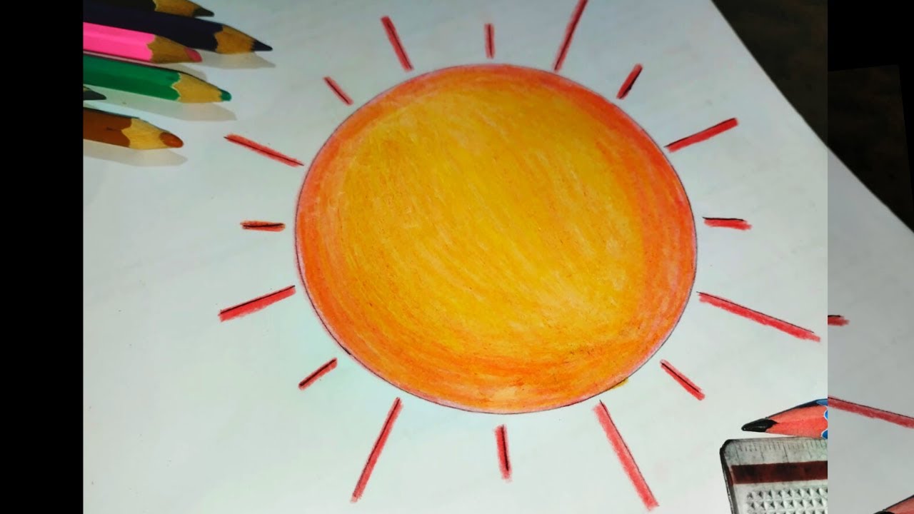 Drawing A Sun а ёа а а ќа ї а а ѓа а ѕаґ Easiest Way To Draw Sun For Beginners