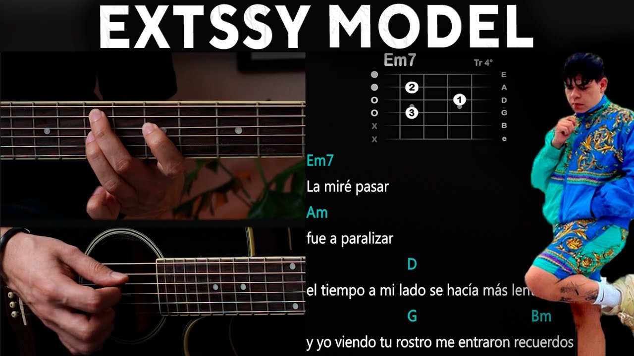 Extssy Model Junior H Guitarra Tutorial Demo Acordes Youtube