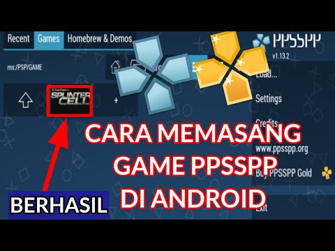 Tutorial Pasang Game Ppsspp Di Android Ppsspp Emulator Youtube