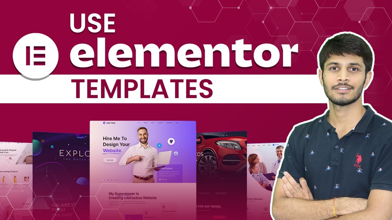 How To Use Elementor Templates In Wordpress Easy Steps Youtube
