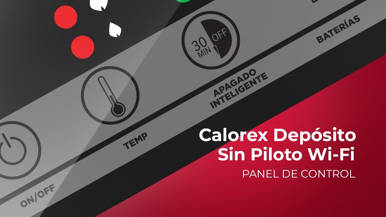 Conoce Todo Sobre El Panel De Control De Tu Calentador Calorex