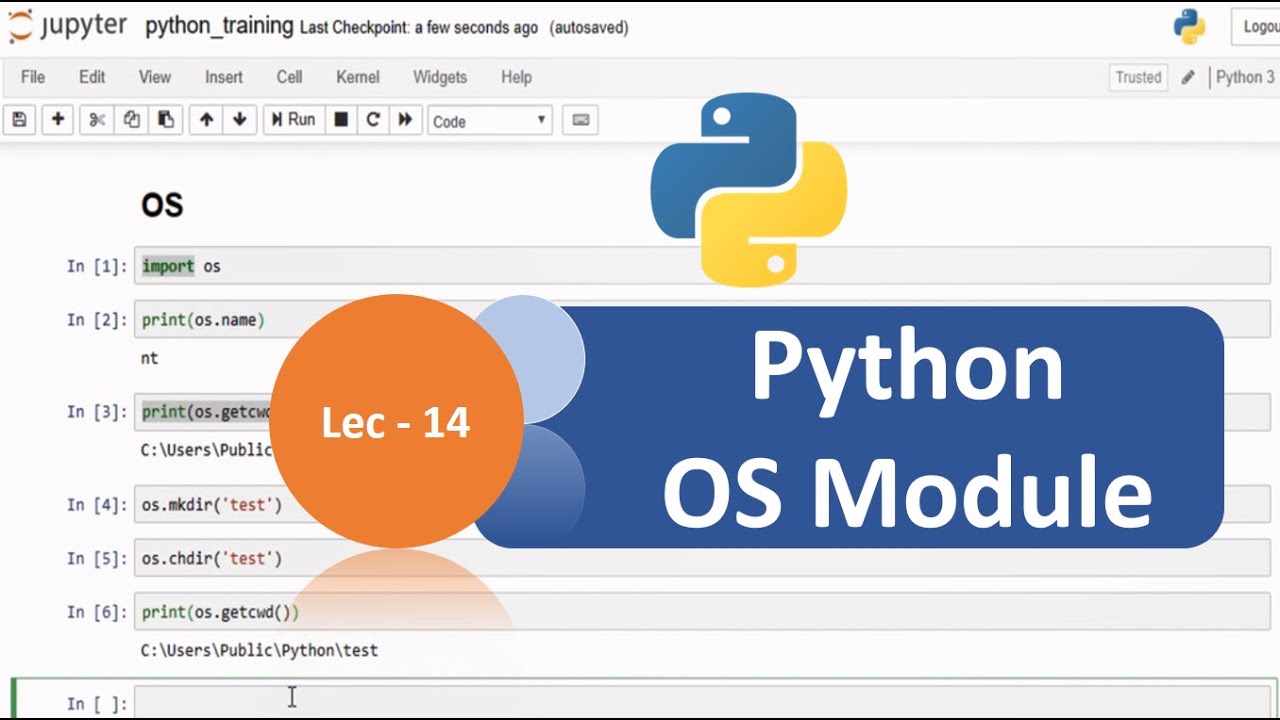 Python Tutorial 14 Os Module Use Underlying Operating System