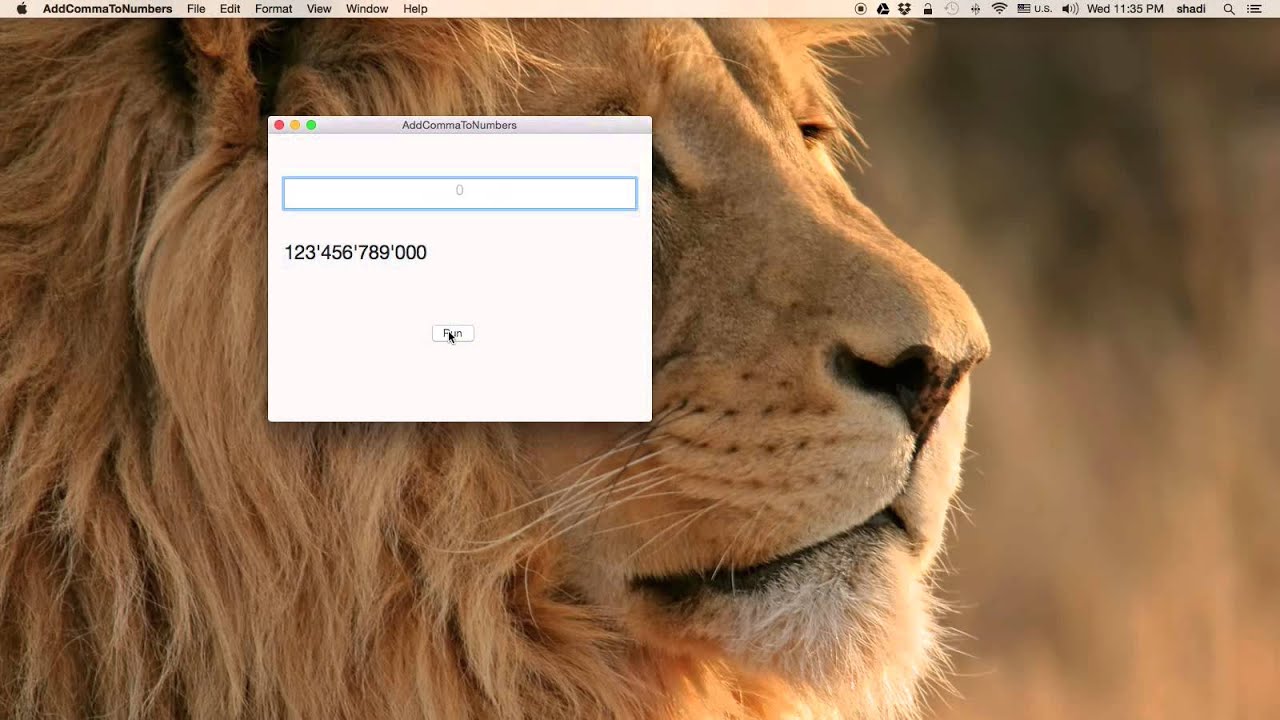 Thousands Separator Youtube
