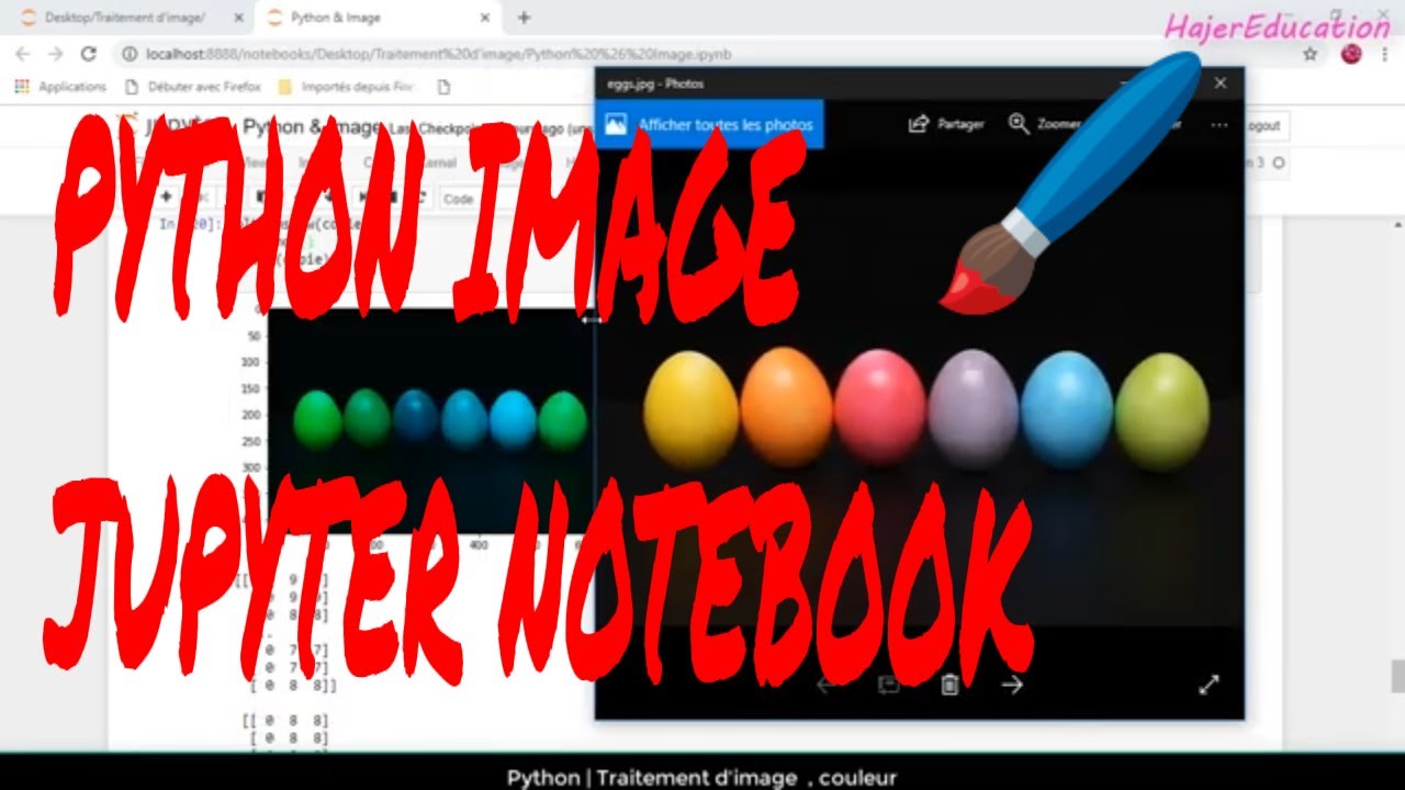 Python Image Jupyter Notebook Pil Numpy Matplotlib Youtube