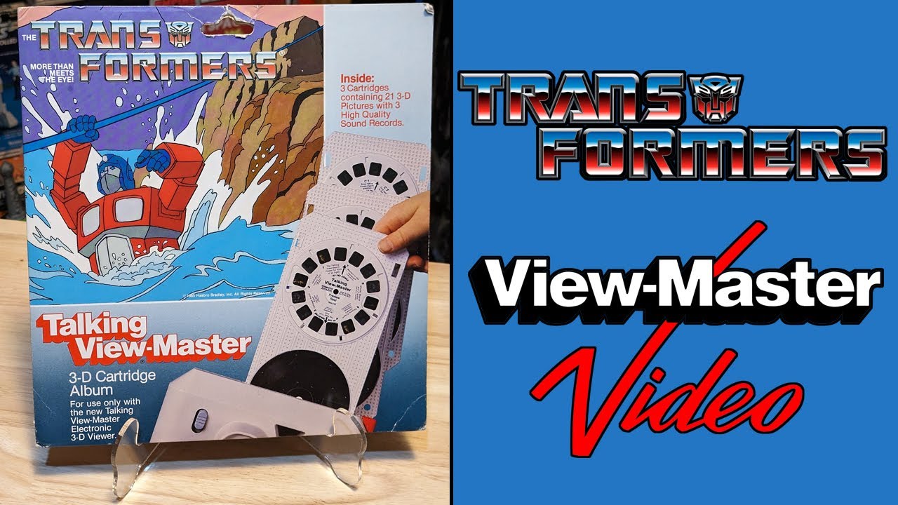 Talking View Master The Transformers Reel Full Youtube