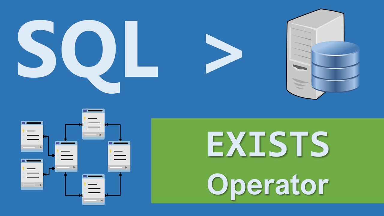 Exists Operator Sql Course Youtube