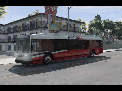 A Ride On The Metro Bus Beamng Drive Youtube