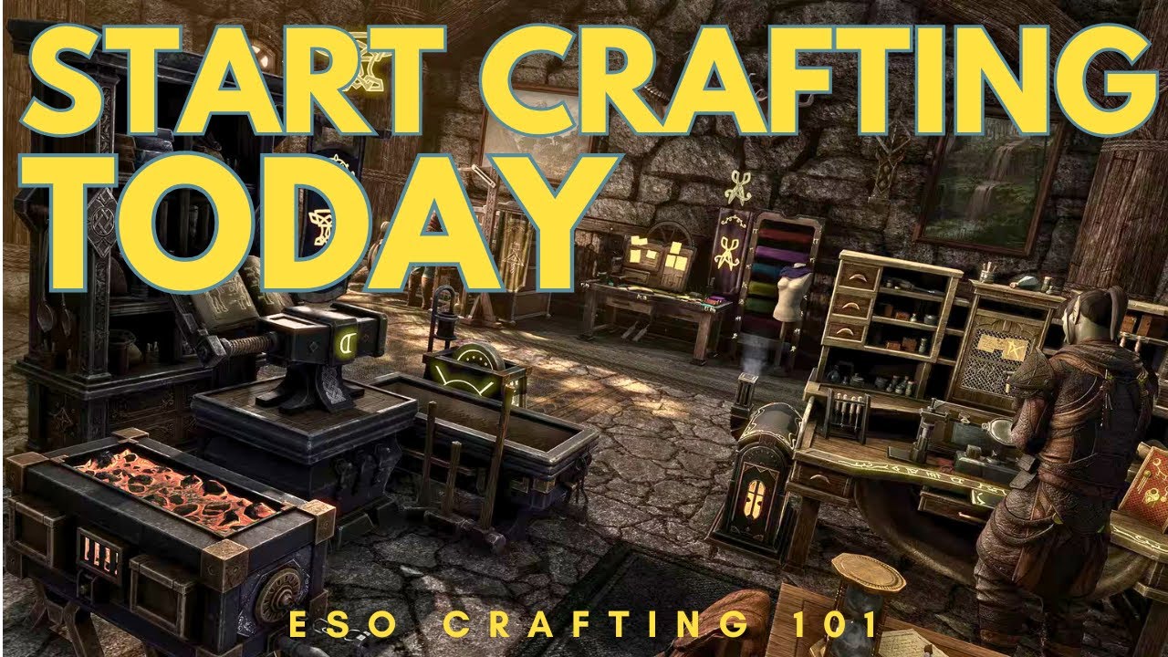 Master Crafter 101 The Beginners Guide To Eso Crafting Back To Basics