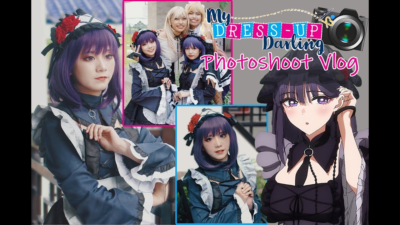 My Dress Up Darling Photoshoot Vlog Bts Shizuku Tan Marin Kitagawa
