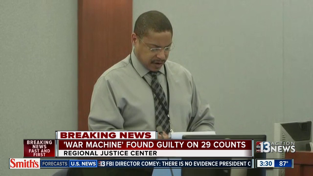 Jury Reaches Verdict In War Machine Trial Youtube