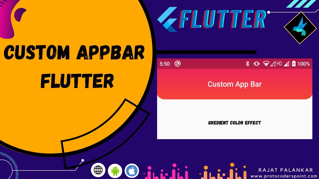 Flutter Basics How To Customize Appbar In Flutter Flutter Assets Images Eroppa 