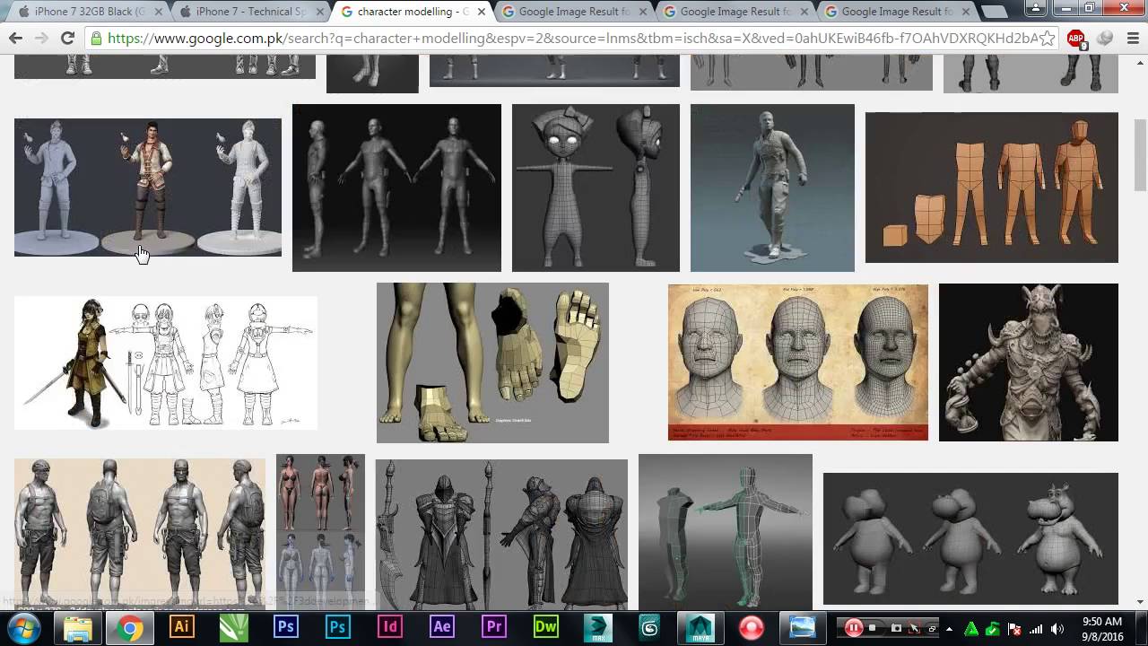 Maya Bodybuilder Character Modeling Tutorial Youtube